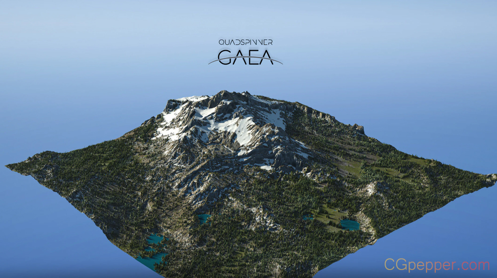 三维地形模拟软件QuadSpinner Gaea 1.2.1.8 + Gaea 1.3.0.2b win破解版 – CGPepper-专注优质三维资源