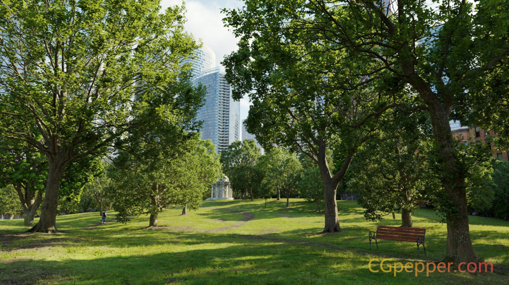 Evermotion-公园树木-255卷 – CGPepper-专注优质三维资源