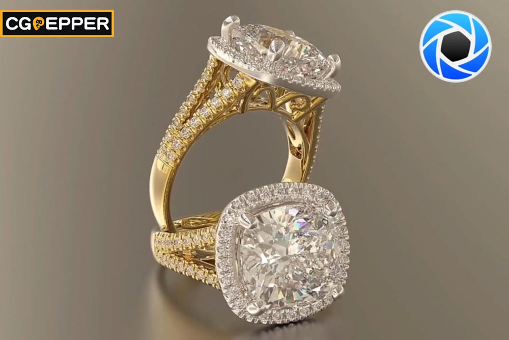 keyshot珠宝渲染视屏教程-Jewelry rendering with KeyShot – CGPepper-专注优质三维资源