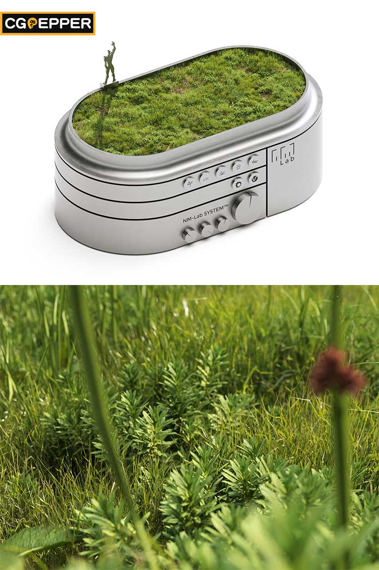 NM-实验室系统野草植物3D模型-NM-Lab System for 3ds Max – CGPepper-专注优质三维资源